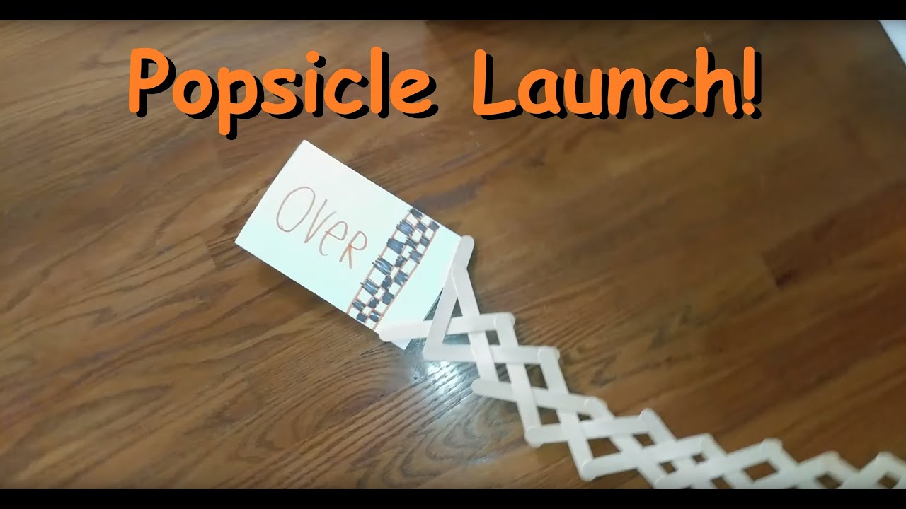 Longest Popsicle Launch?! - YouTube