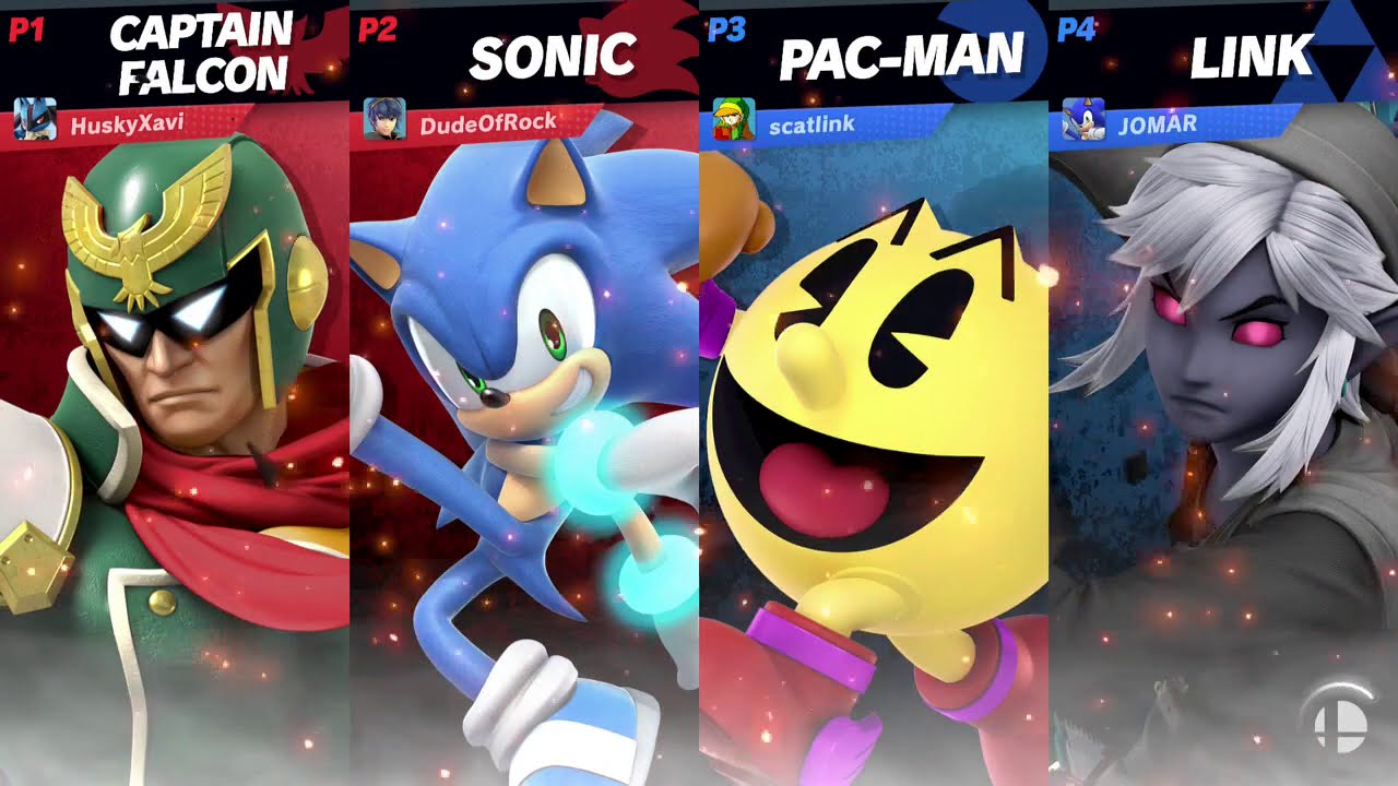 SSBU- Xavier (Captain Falcon) & DudeofRock18 (Sonic) VS BlueHedgehog ...