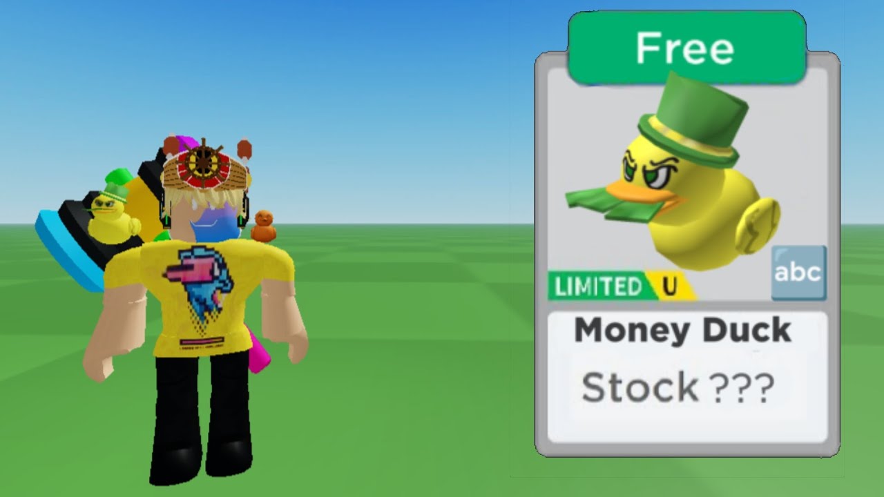 Cómo conseguir Money Duck en Roblox [??? STOCK] - YouTube