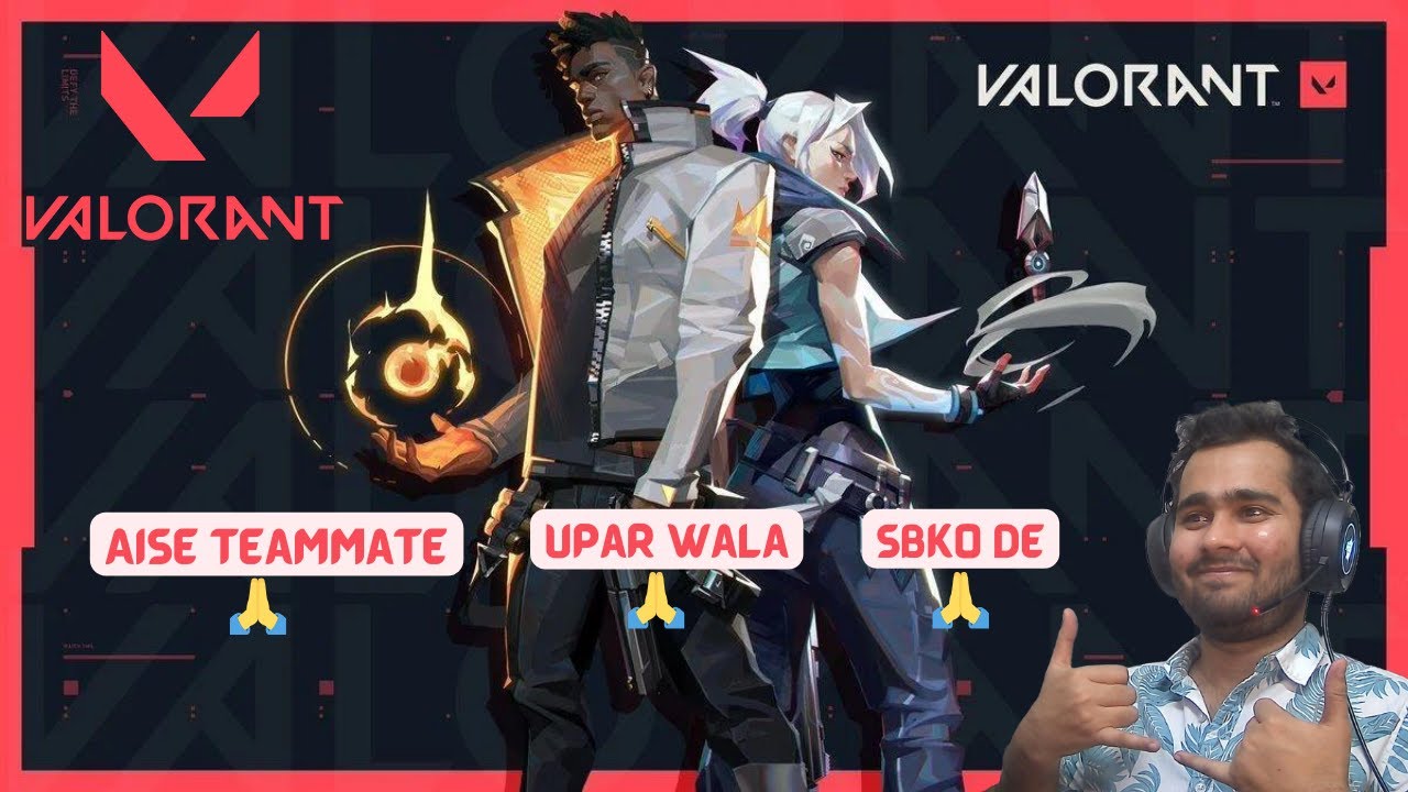 Aise teammates upar wala sabko de. 😭🙏 ️| Valorant Gameplay | Valo ...