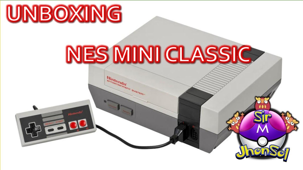 Nintendo NES mini Unboxing Español - YouTube