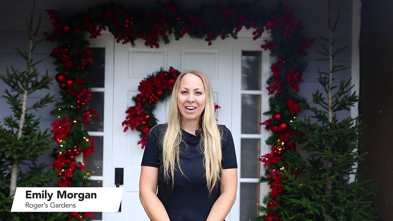 How to Decorate Your Front Porch for Christmas With Emily Morgan - YouTube