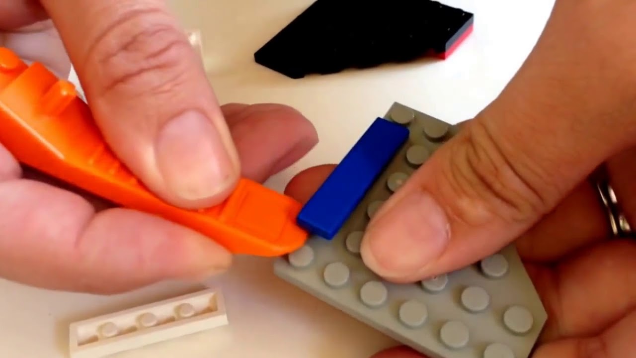 Four ways to use the LEGO brick separator tool - YouTube