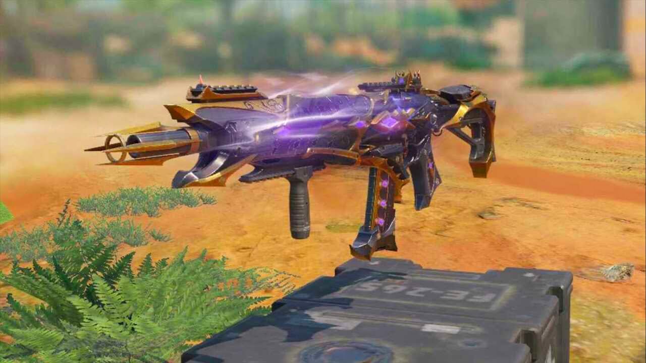 New Weapon Legendary M4 Black Gold CODM - YouTube