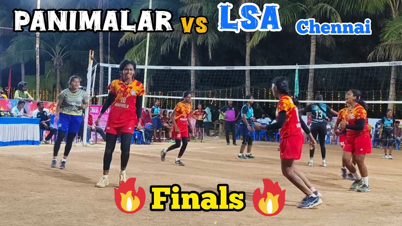 PANIMALAR Vs CHENNAI / 🔥🔥💥💥FINALS💥💥🔥🔥 / VSA STATE LEVEL WOMEN ...