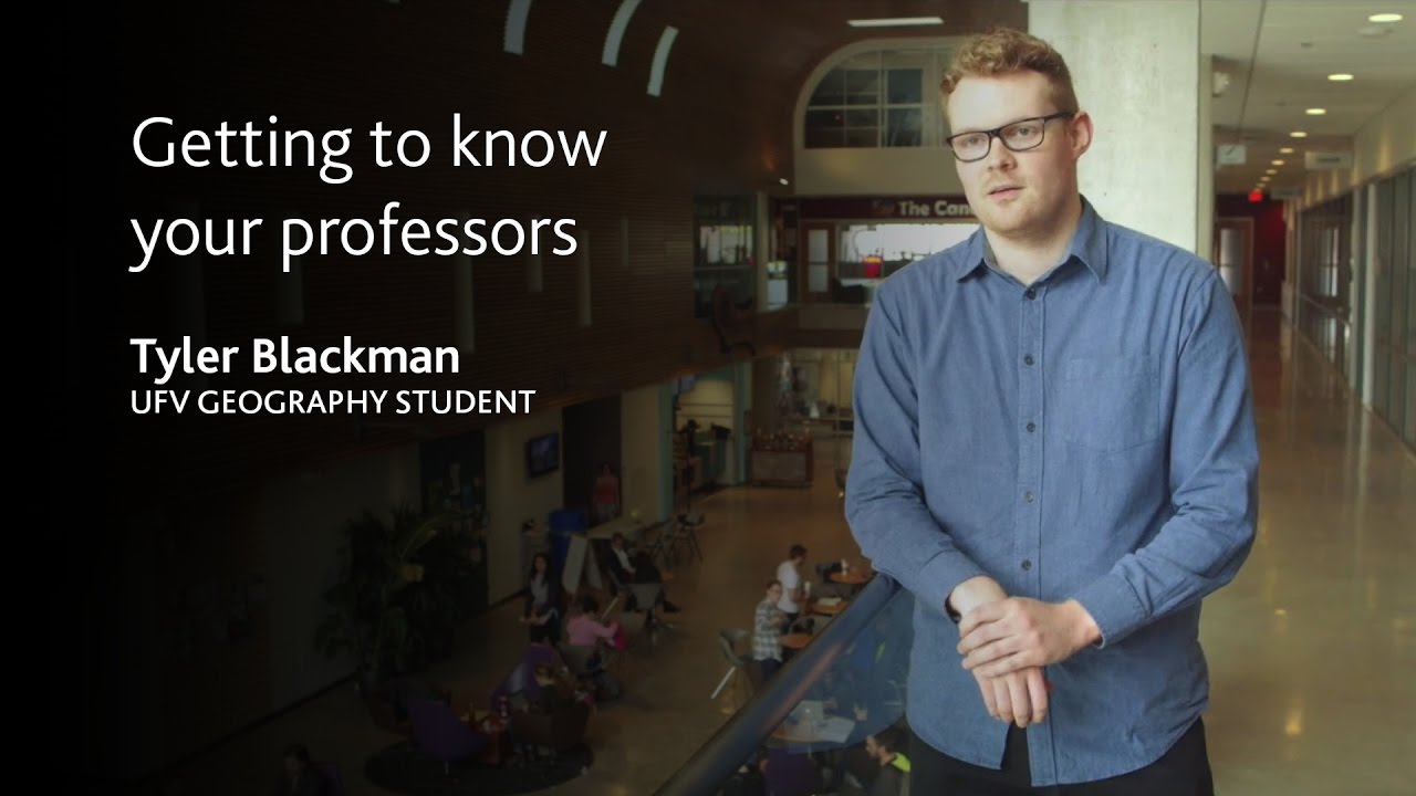 Getting to know your professors at UFV - YouTube