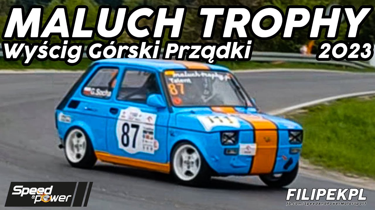🔥BEST OF: FIAT 126p MALUCH TROPHY (20. Hill Climb Prządki 2023) | Action by Speed & Power - YouTube