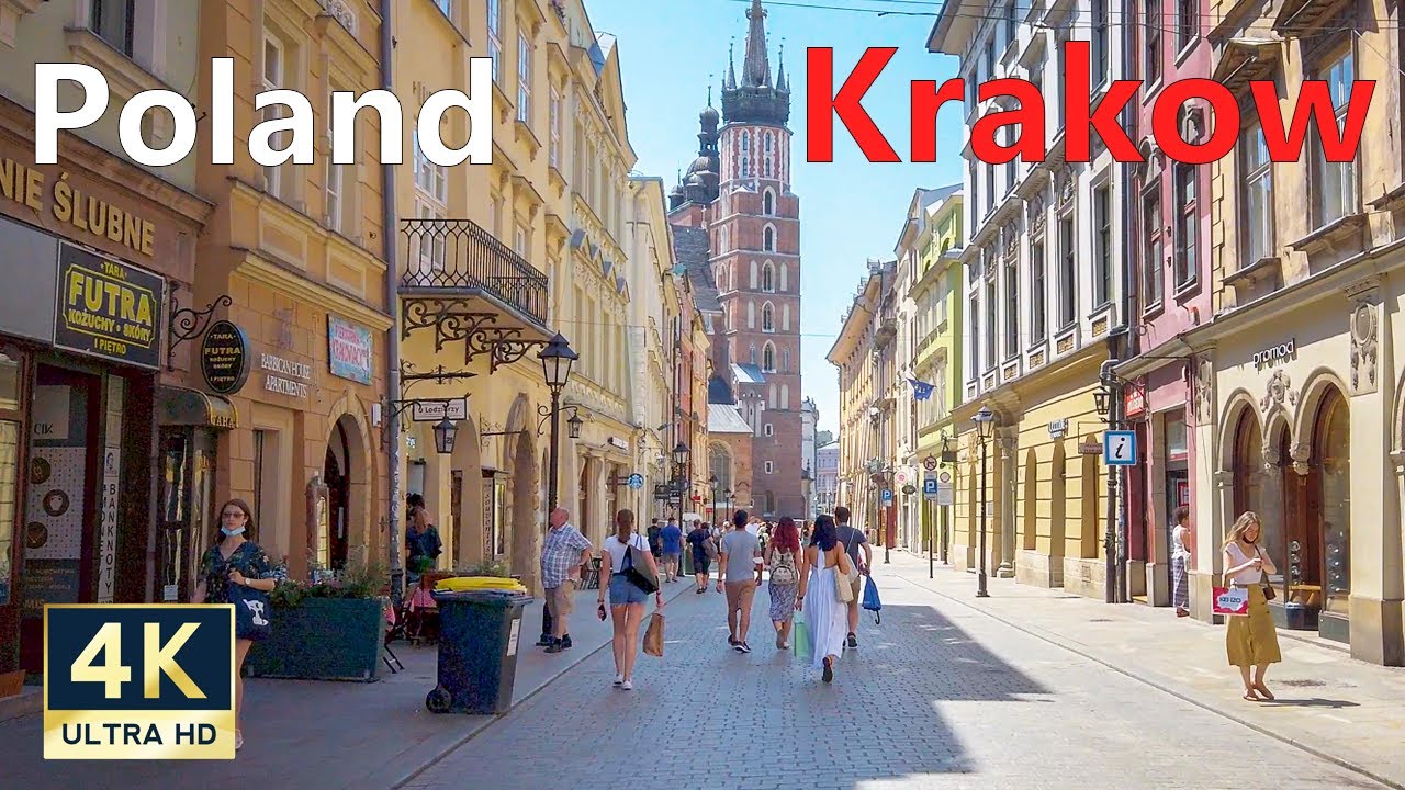 Krakow Poland 🇵🇱 4K Old Town Walking Tour - YouTube
