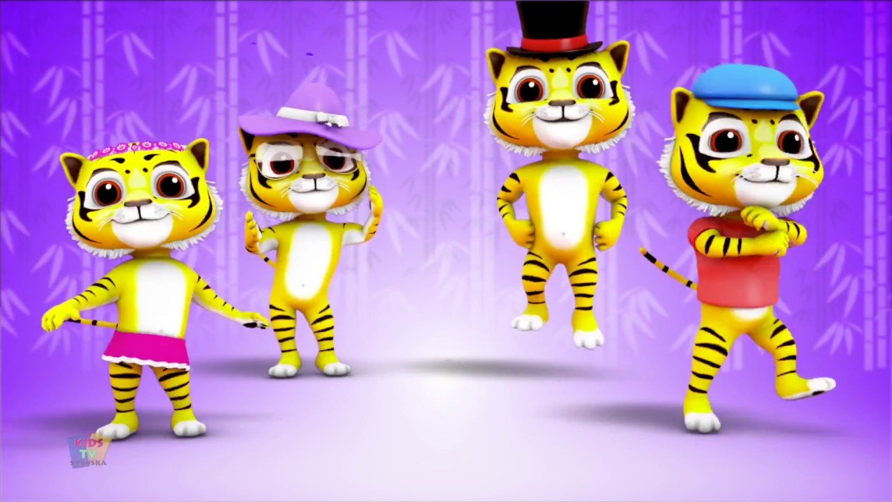 tiger finger familj | Tiger Finger Family | Kids TV Svenska ...
