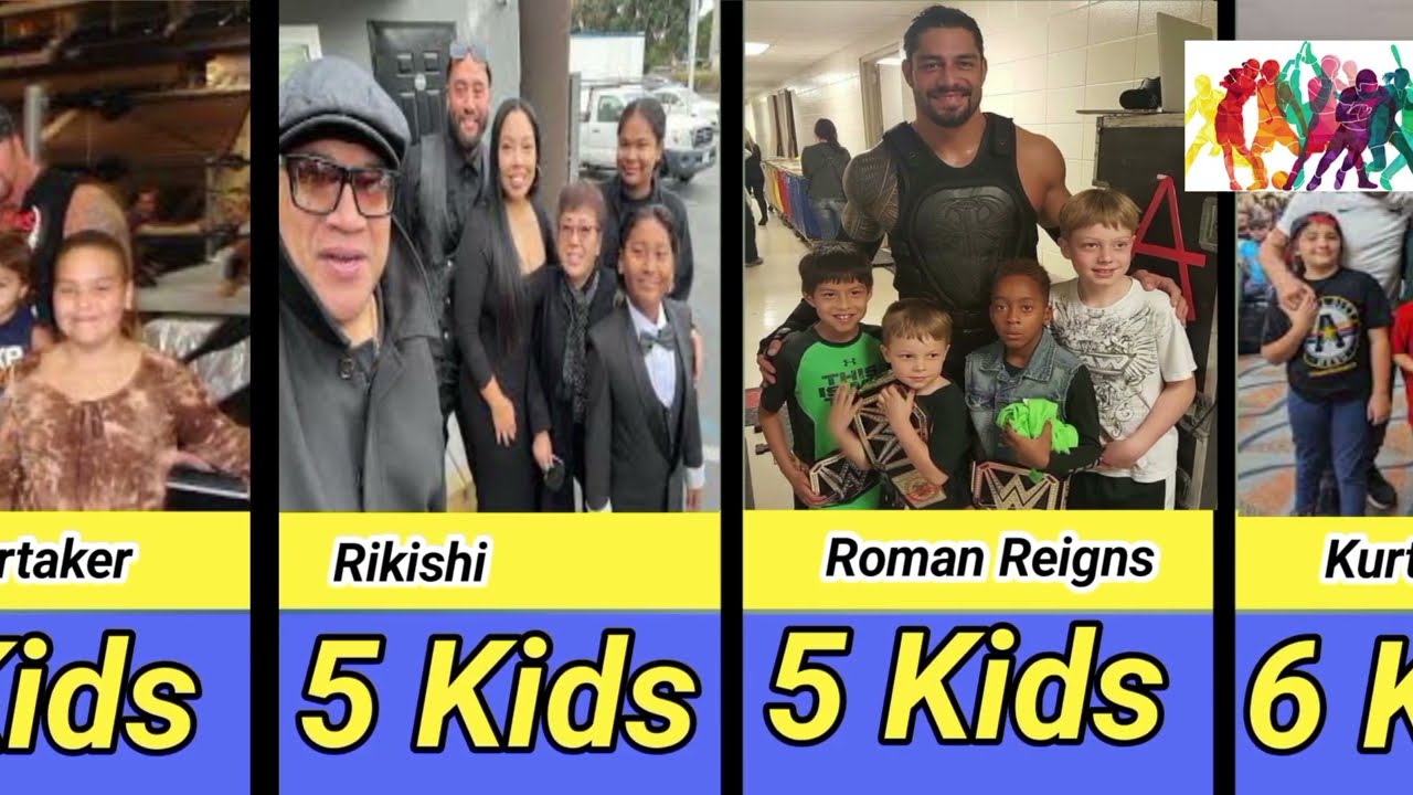 WWE Wrestler With Their Kids / Kids Of WWE Superstars / WWE Wrestler ...
