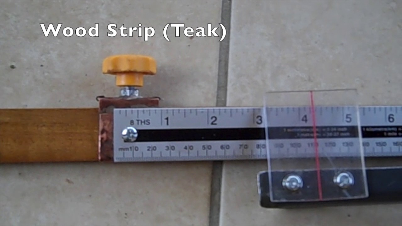 Measuring Gauge For Homemade Bandsaw Mill - YouTube