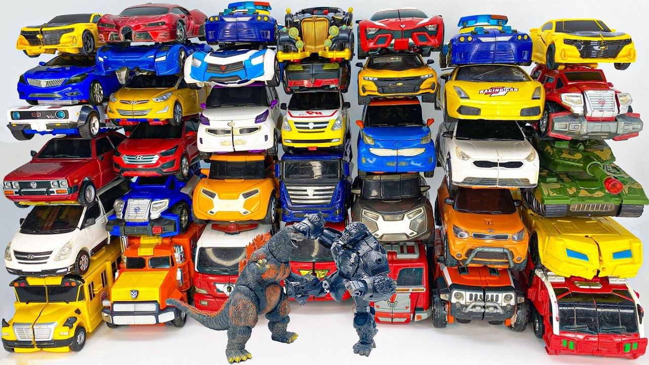 New Giant TRANSFORMERS Car Park Adventure: Rise of the TOBOT CARBOT ...