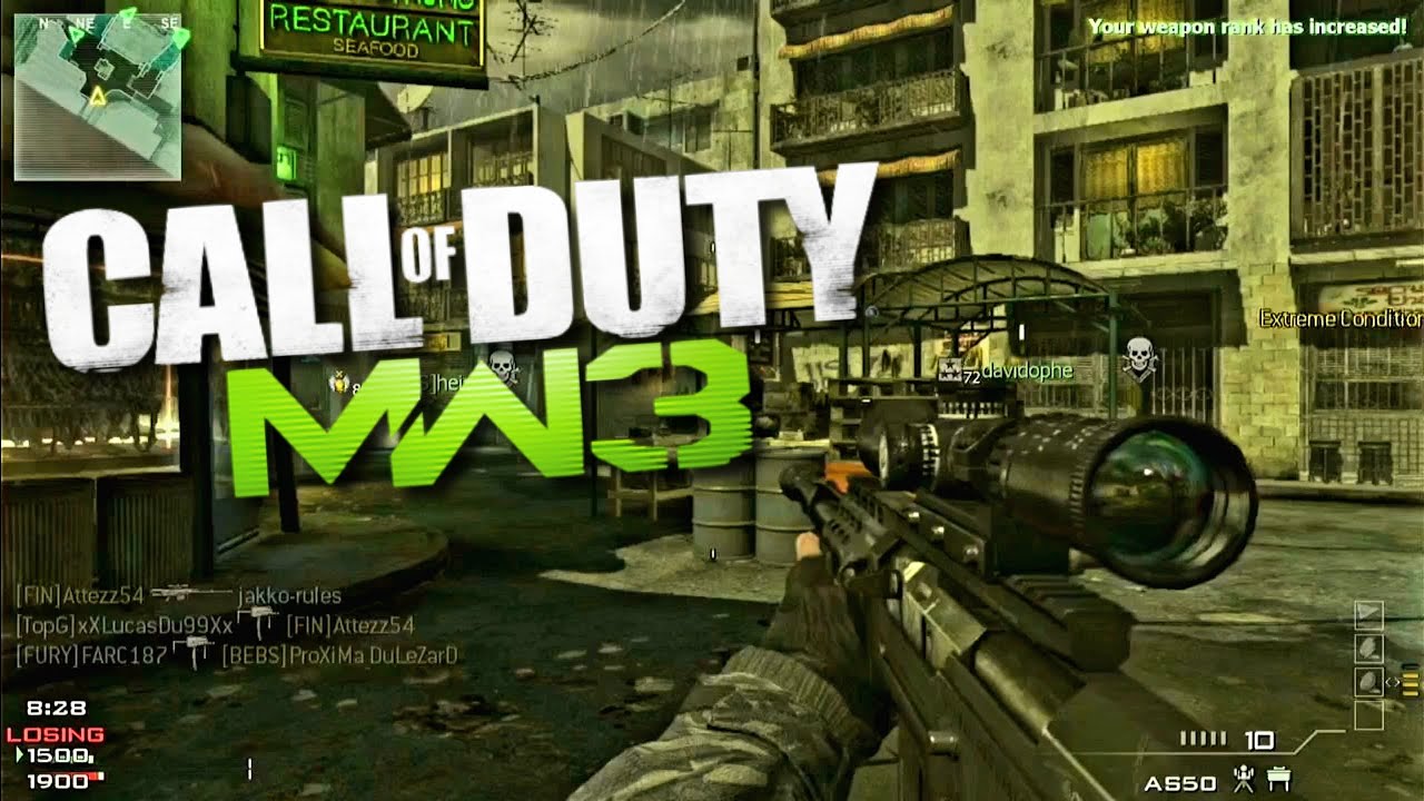Call of Duty MW3 (2011) - PS3 Multiplayer Gameplay in 2024 #8 - YouTube
