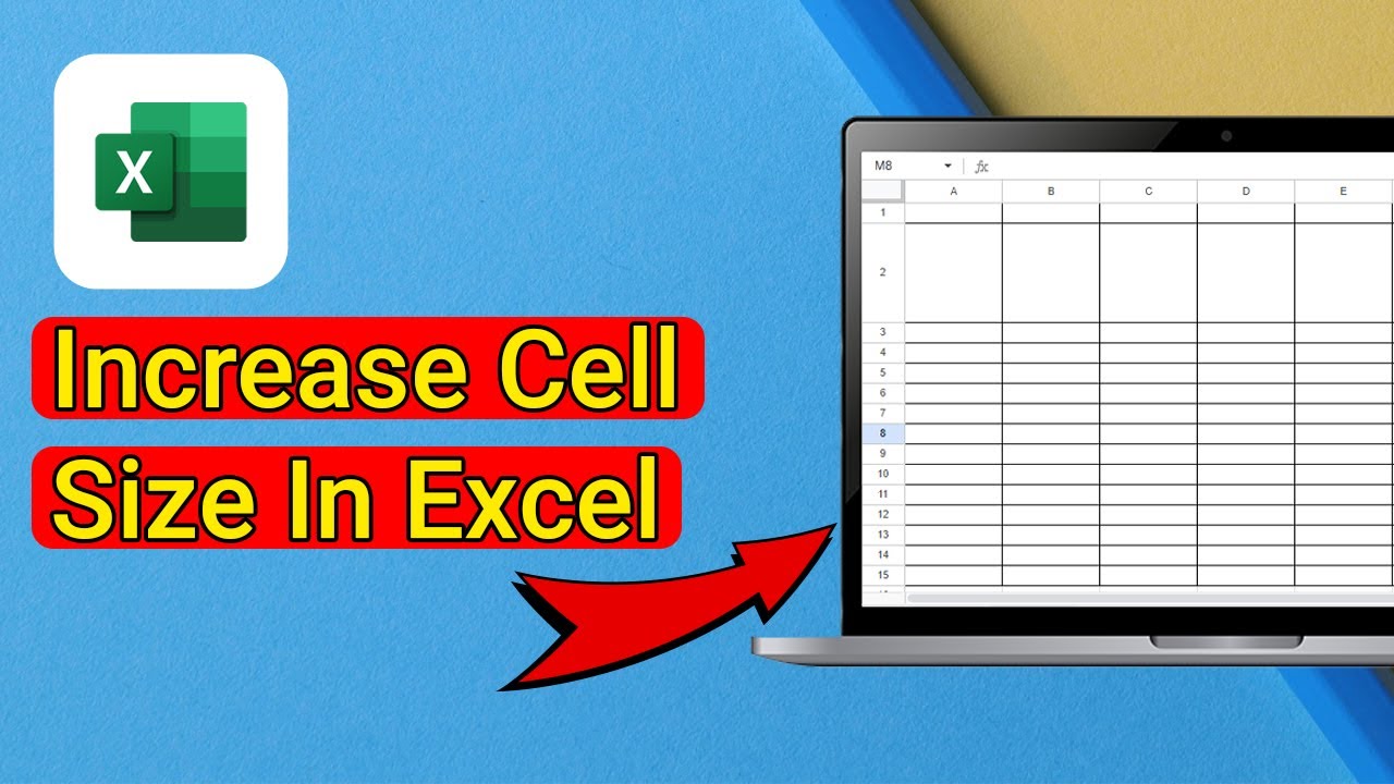 How To Increase Cell Size In Excel - Easy Guide - YouTube