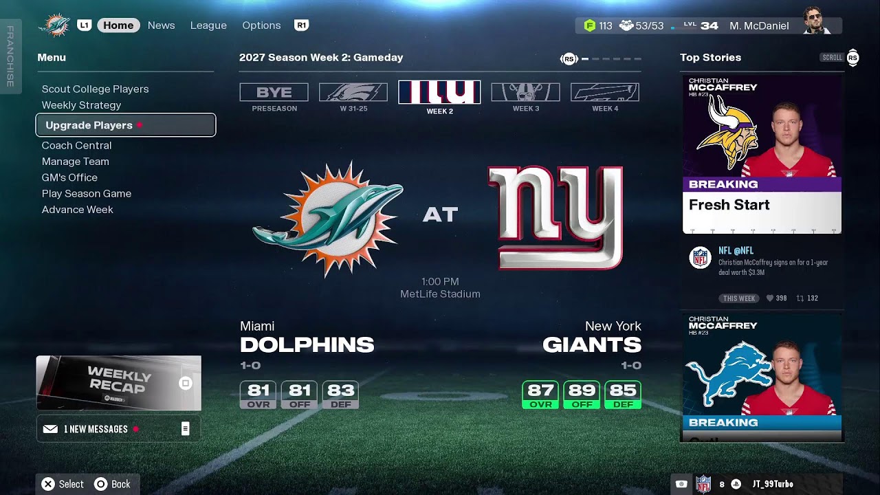 Dolphins at Jets Wk. 4 Elite - YouTube