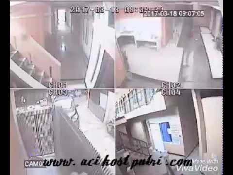 Anak Kost Putri Tertangkap CCTV Lagi..