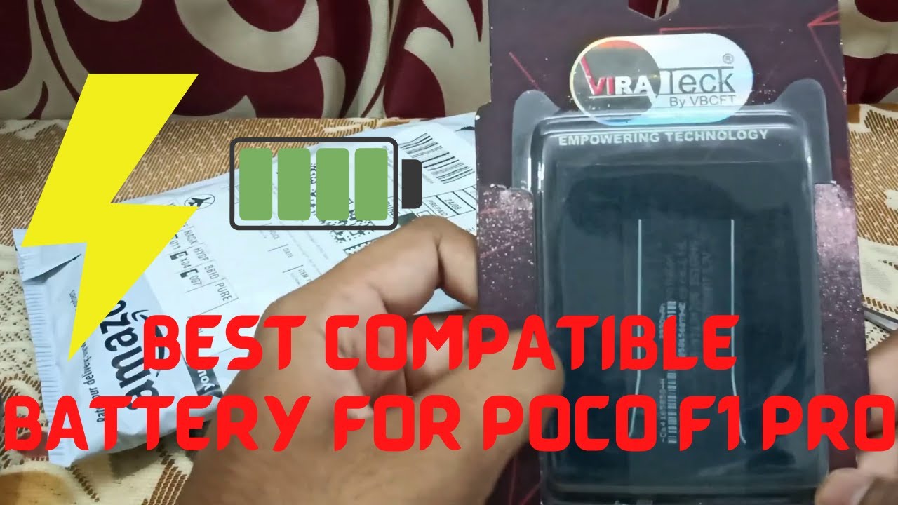 Best Compatible battery for Poco F1 pro - YouTube