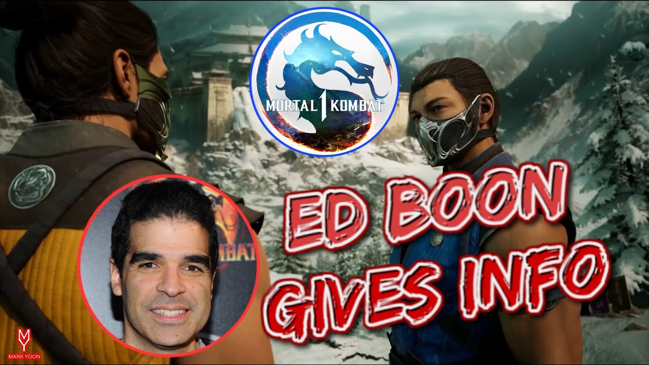 ED Boon Slips Info During Interview (Mortal Kombat 1) 2023 - YouTube