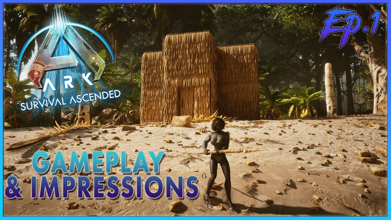 Ark Survival Ascended Gameplay & Impressions - ASA Episode 1 - YouTube