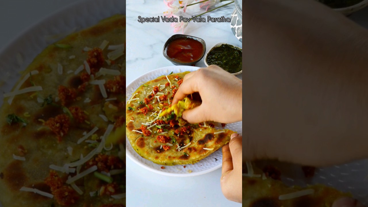 Vada Pav Vala Paratha 😋 ️ | Spicy Paratha Recipe 😋 - YouTube