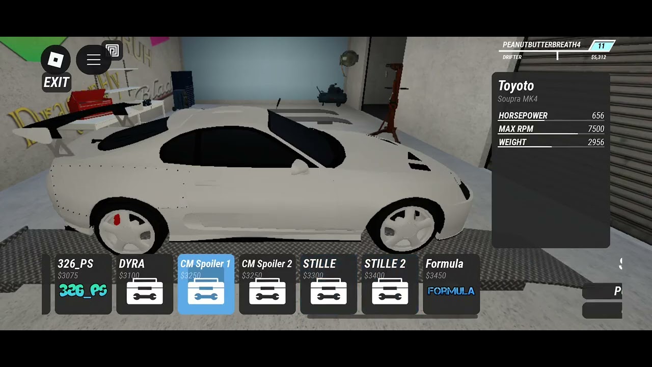 Roblox Prodigy Drift car meet and drift event with the Supra come watch ...