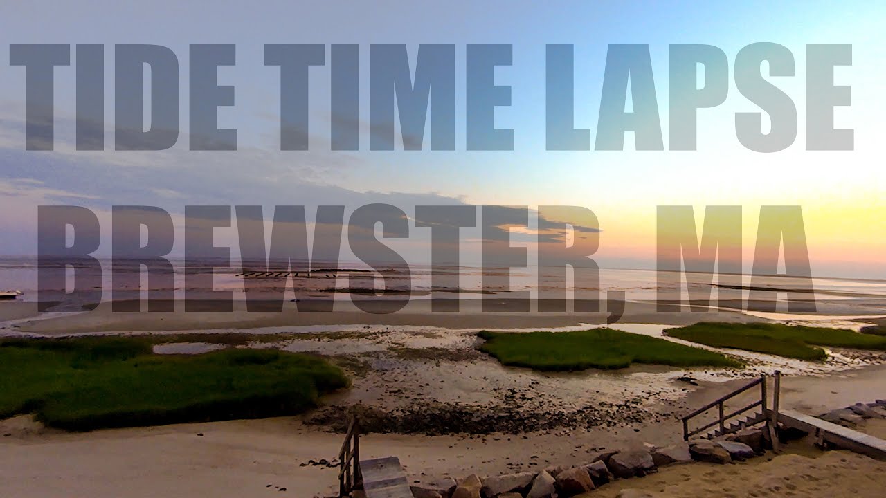 CAPE COD BAY SIDE TIDE TIME-LAPSE - YouTube