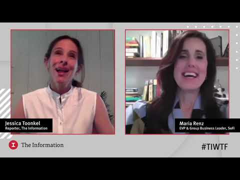 SoFi's EVP & Group Business Unit Leader Maria Renz with The Information ...