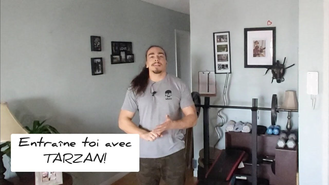tarzan fitness challenge jour #4 - YouTube