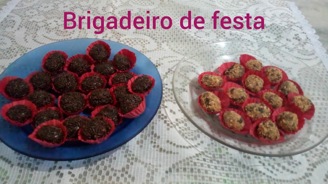 COMO FAZER BRIGADEIRO - BRIGADEIRO DE FESTA - YouTube
