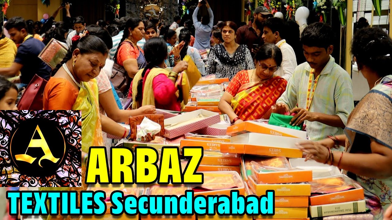 Arbaz Textiles New Store Open In Secunderabad || G16 Media - YouTube