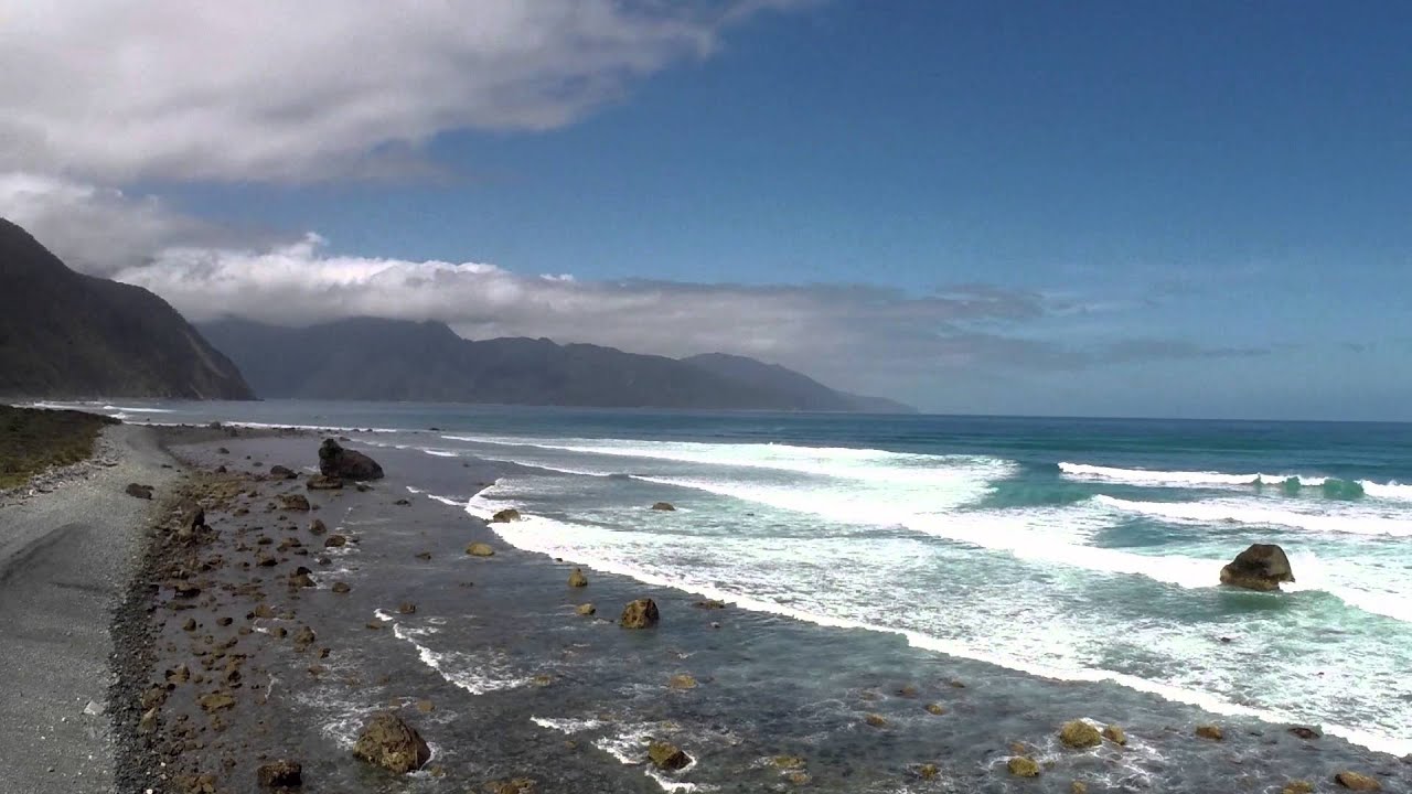 Milford, Rugged Coastal Beach Landing, Alpine Lakes, Braided Rivers on ...