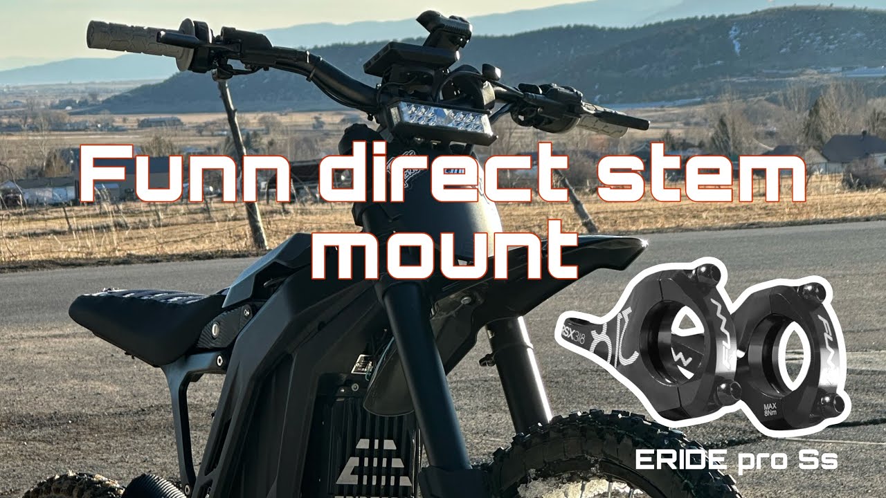 FUNN DIRECT STEM MOUNT-ErideproSS - YouTube