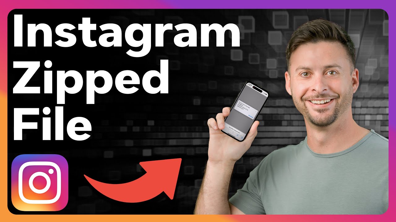 How To Check Instagram Zipped Data File - YouTube