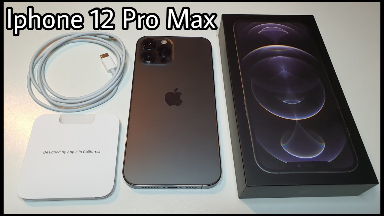 iPhone 12 Pro Max Graphite | Unboxing Experience | Worth It? - YouTube