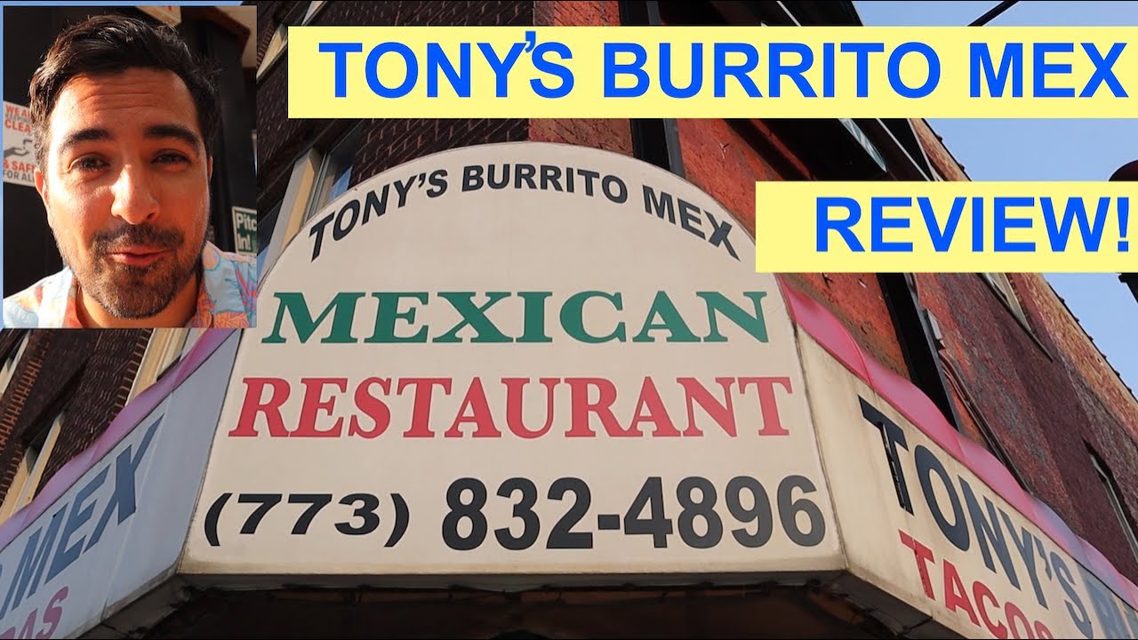 Tony's Burrito Mex REVIEW! - YouTube