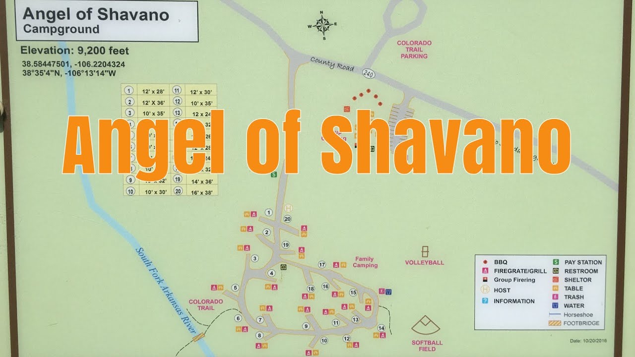 Angel of Shavano Campground - San Isabel National Forest - YouTube