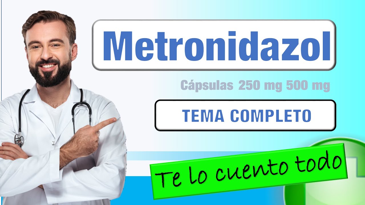 Metronidazol Tabletas 500 mg para que sirve 💊 Como tomar, Dosis ...