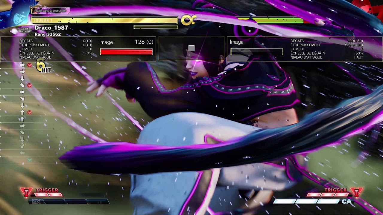 SF5 Few hard combo for Juri 1.01 - YouTube