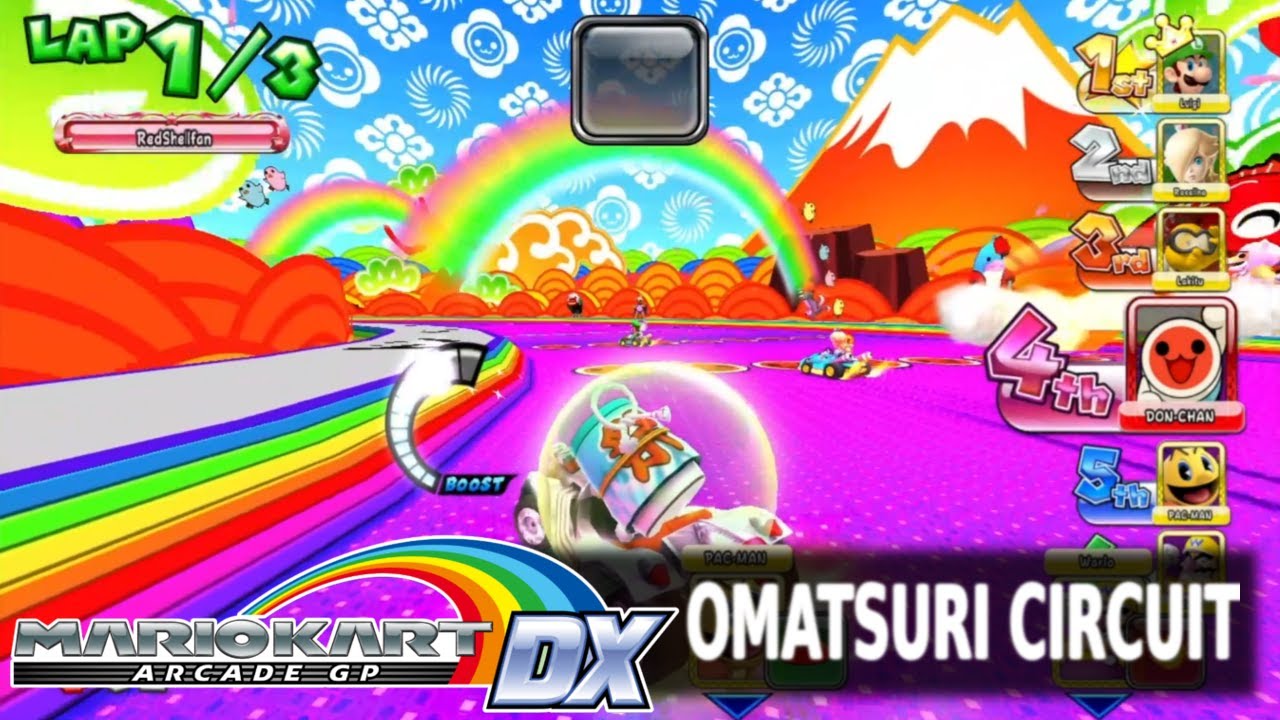 Don-Chan Cup - Round 4 - Omatsuri Circuit | Mario Kart Arcade GP DX ...