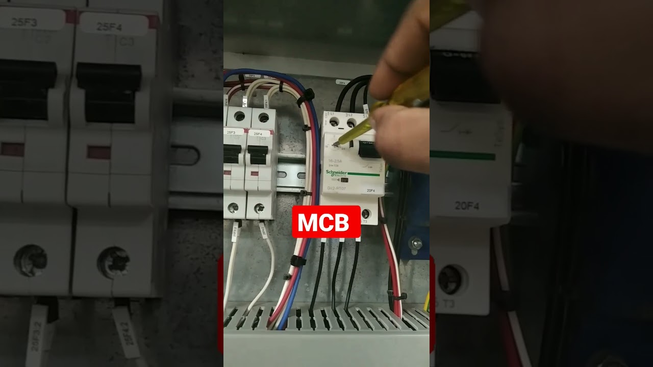 MCB Tripping Current Adjustment #mcb #circuitbreaker #shorts #trending ...