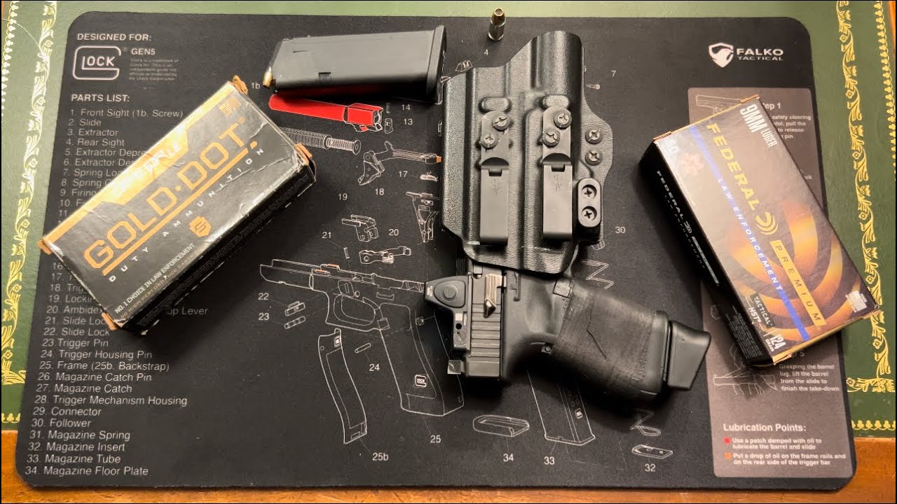 Glock 19 Gen 5 Roland Special Tabletop Review - YouTube