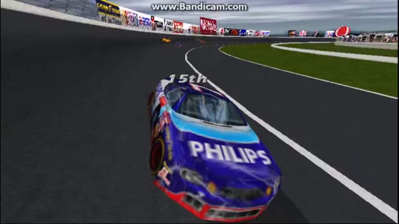 NASCAR Revolution (PC) Race #3 Gameplay (Geoff Bodine) (Atlanta) (9 ...
