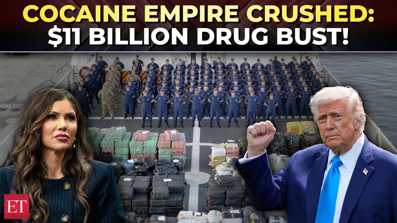 US drug task force seizes record-breaking $11 billion cocaine; 1 ...