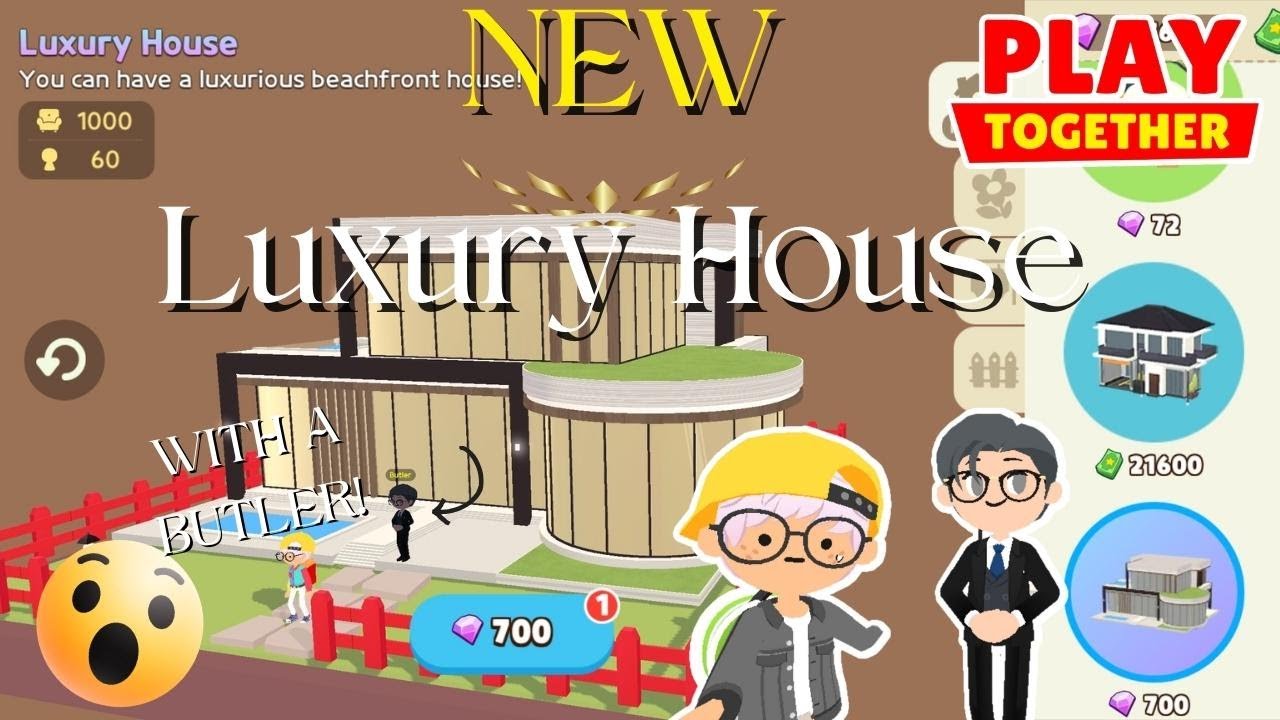 NEW LUXURY HOUSE in Play Together! Let's Take a Tour! - YouTube