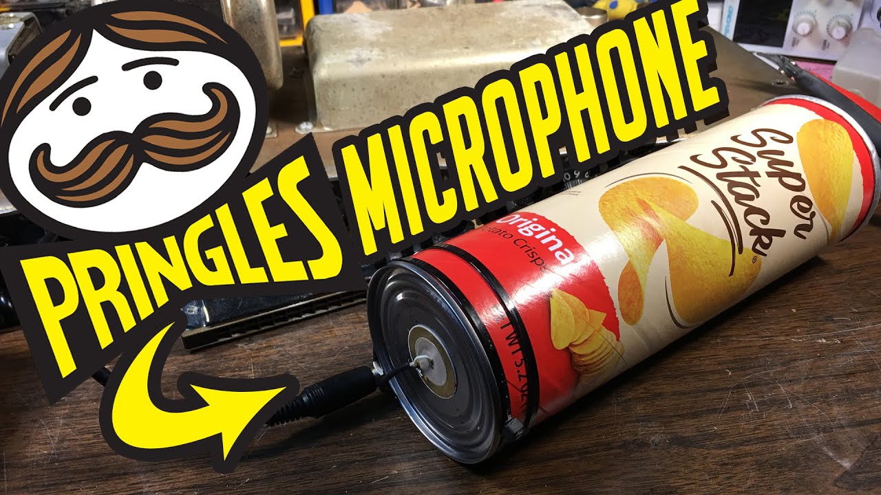 Turn a PRINGLES CAN into a MICROPHONE! - YouTube