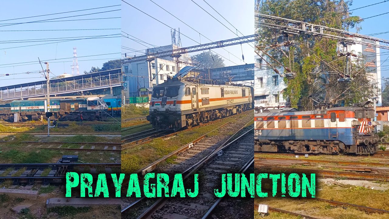 Prayagraj Junction | Prayagraj Railway Station | NDLS-BSB SF Express ...