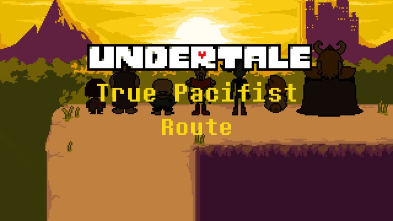 Undertale True Pacifist – Full Playthrough (No Commentary) - YouTube