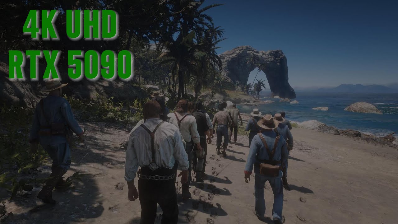 RED DEAD REDEMPTION 2 - ISLAND OF GUARMA (RTX 5090) 8K MOST REALISTIC ...