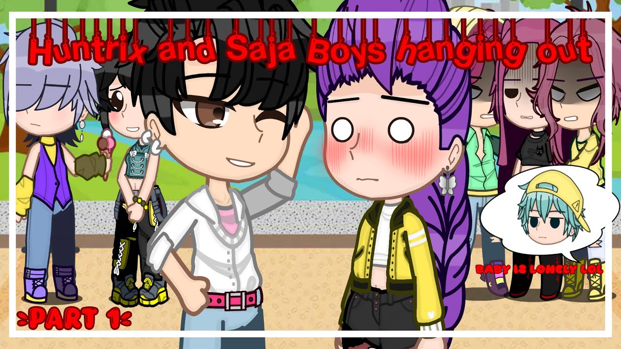 Huntrix and Saja Boys hanging out | Kpop Demon Hunters | •Gacha Club ...