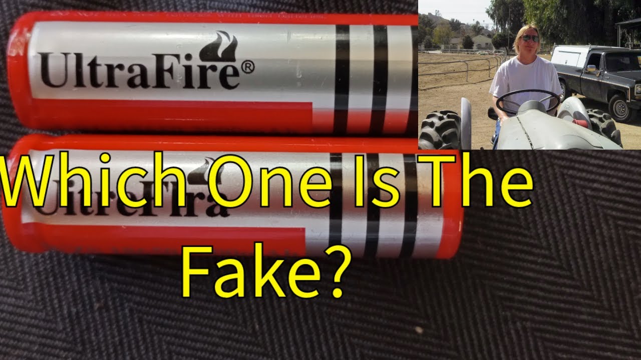 How To Spot A Counterfeit Rechargeable Battery! 😠 - YouTube